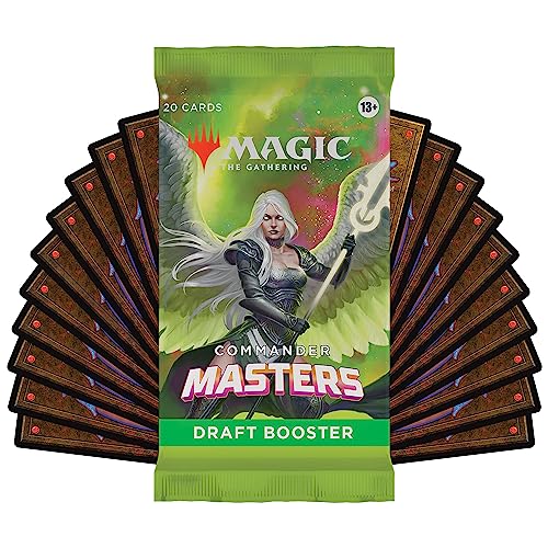 Magic: The Gathering Commander Masters Draft Booster Box - 24 Packs (480 Cards) - 2Games.com