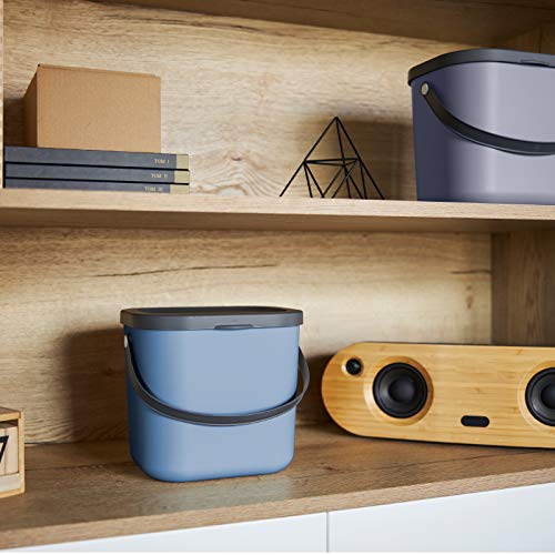 Rotho Albula Storage Box with Lid, Plastic (PP Recycled), Transparent ...