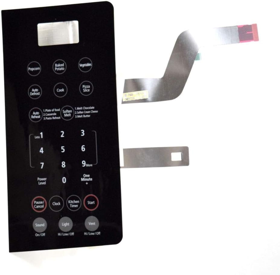 Amazon.com: Samsung DE34-00304H Microwave Keypad Genuine Original ...