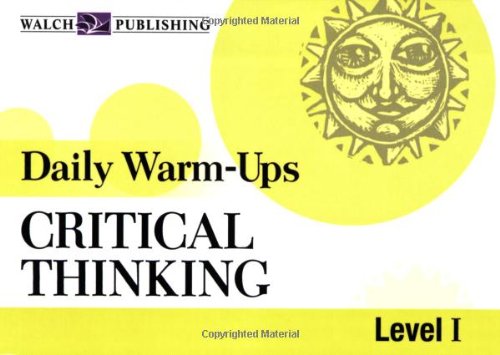 Daily Warm-Ups: Critical Thinking, Level I (Daily Warm-Ups English ...