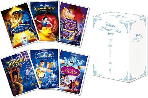 Amazon.com: Disney - Disney Princess Box 2012 (6DVDS) [Japan DVD] VWDS ...