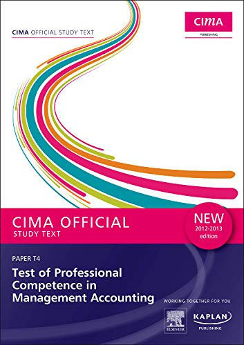 CIMA Official Study Text Test of Professional Competence in Management ...