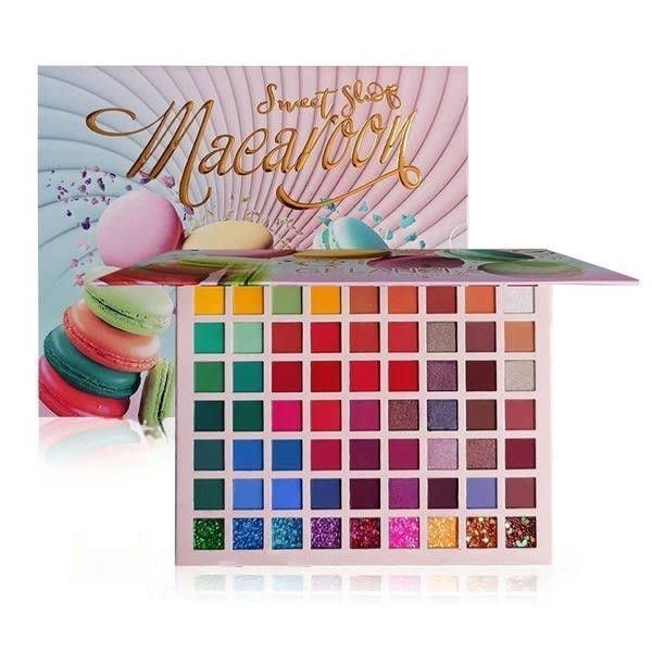 Buy 63 Colors Sweet Macaron Palette Highly Pigmented Eye Makeup Matte ...