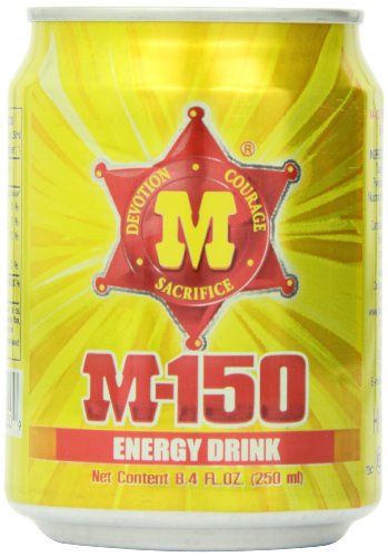 Caffeine in M-150 Energy Drink