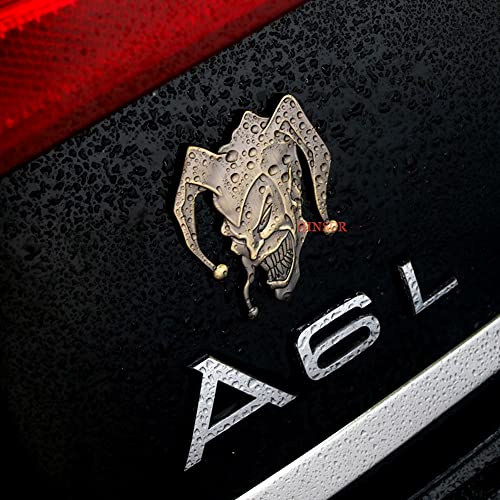 Snapklik.com : HINSCR 3D Joker Car Decal Emblem Evil Jocker Jester ...