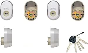 Amazon.co.jp: MIWA GAF+FE 交換用 URシリンダー 三協アルミ 新日軽 トステム リクシル 防犯 MCY-457 (シルバー) : DIY・工具・ガーデン