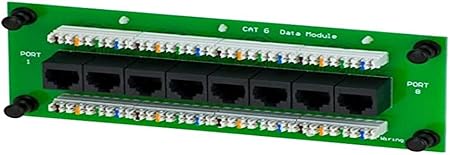 Amazon.com: Monoprice 8-Port Cat6 Data Module : Electronics