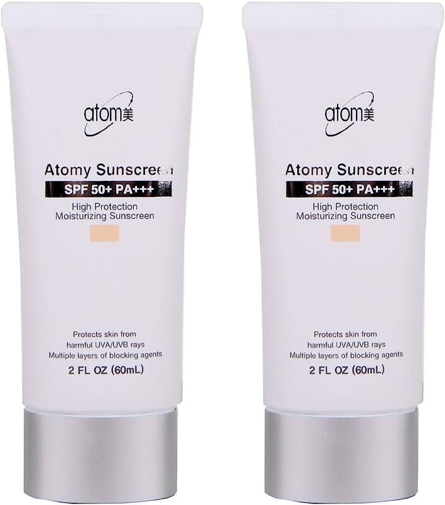 Amazon.com: Atomy Sun Cream SPF 50 (White) 60ml1ea / Uv Protection ...