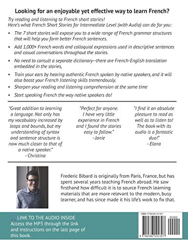 Snapklik.com : French Short Stories For Intermediate Level + AUDIO Vol ...
