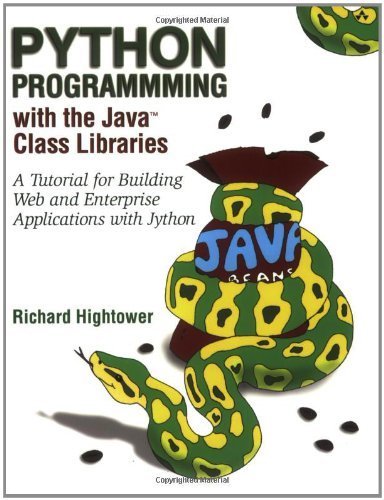 Python Programming With The Java¿ Class Libraries A Tutorial For 