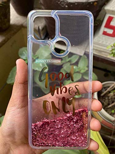 SUNNY FASHION Back Cover for Oppo A15 / Oppo A15s Good Vibes Only ...