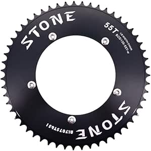 Amazon.com : ASMEIR Chainring Chainring 135BCD Fixed Gear Track Bike ...
