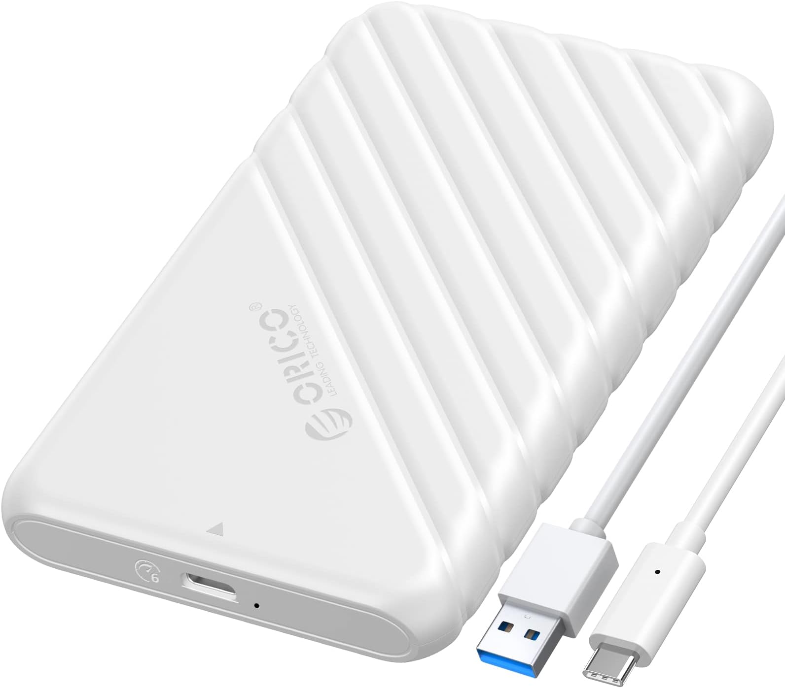 Orico 2.5"(6.3cm) USB 3.0 HDD Enclosure Case Cover for SATA SSD HDD ...