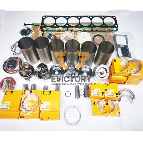 for CAT Caterpillar 3126 Rebuild kit Piston Ring Liner + Complete ...