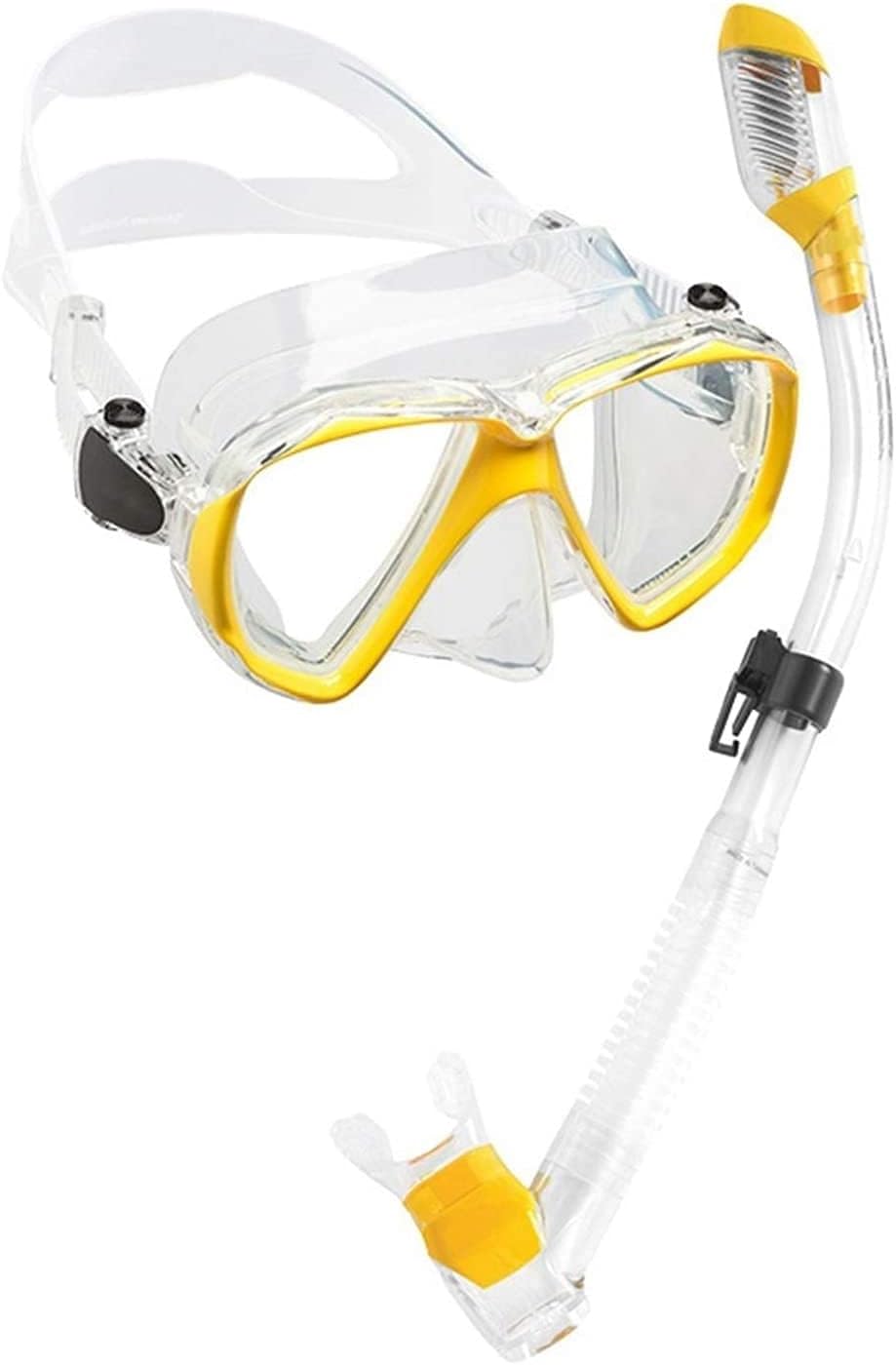 Amazon.com : Snorkeling Mask Dry Snorkel Set Diving Masks Dry Snorkel ...