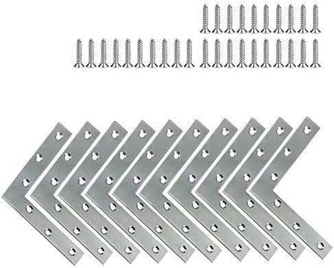 XFentech Équerres d'angle en Acier Inoxydable 5/10 Pièces - Support de ...
