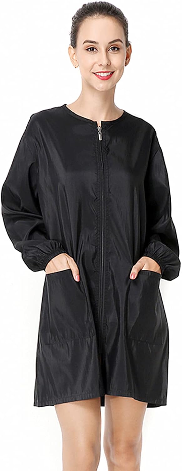 Fittoway Salon Cape Apron Salon Smock Professional Hair Stylist Jacket ...