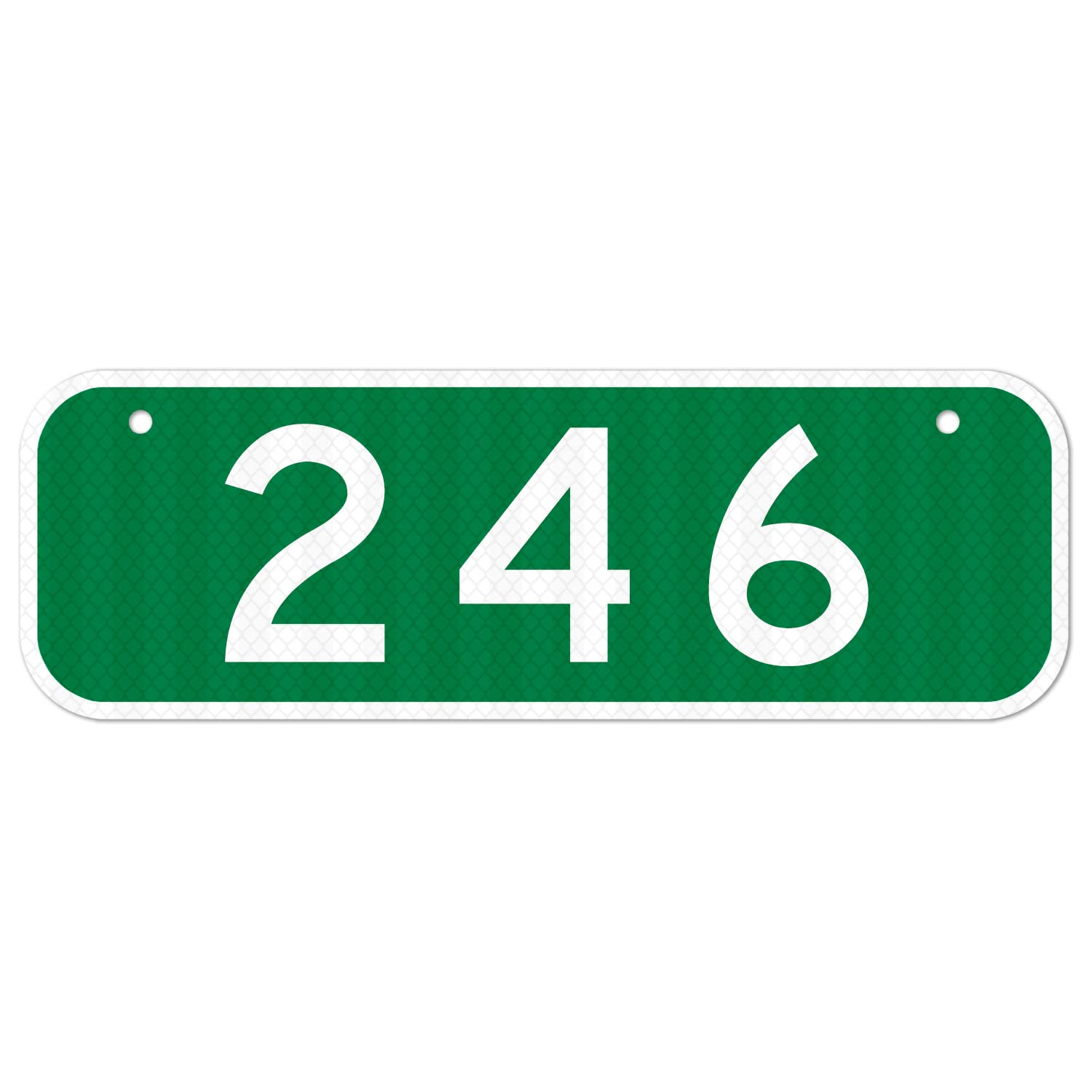 Amazon.com: 911 Address Sign, Custom Emergency Horizontal MailBox ...