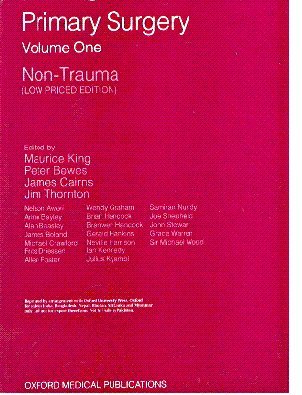 Buy Primary Surgery, Volume 1: Non-Trauma Book Online at Low Prices in ...