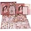 LANLOY 346PCS Vintage Scrapbook Kit Aesthetic Junk Journal Set with ...
