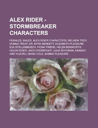 Amazon.co.jp: Alex Rider - Stormbreaker Characters: Females, Males ...