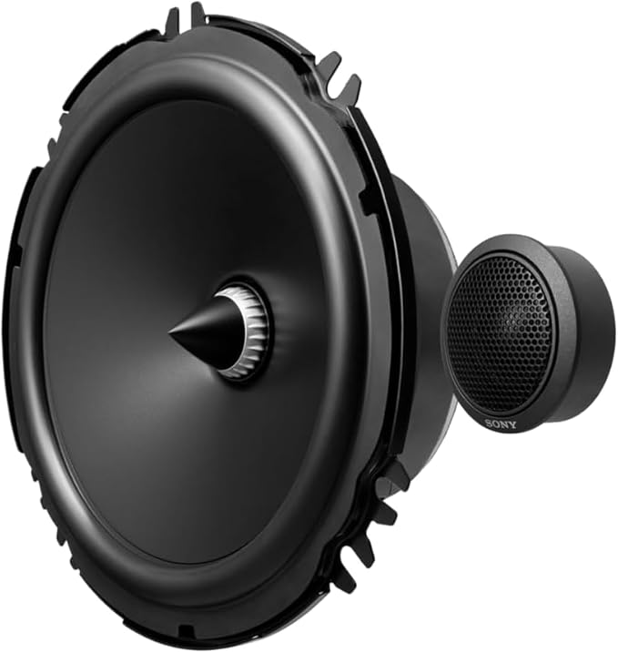 Sony Car Speaker XS-162GS 16 cm (6.3 inch) 2-Way Component Speakers (Black), Peak Power - 350W ...