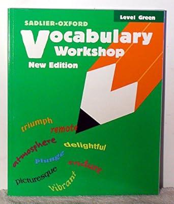 Vocabulary Workshop: Level Green : sadlier h william: Amazon.in: Books