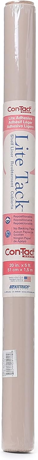 Amazon.com - Con-Tact Brand Lite Tack Light-Adhesive Shelf and Drawer Liner