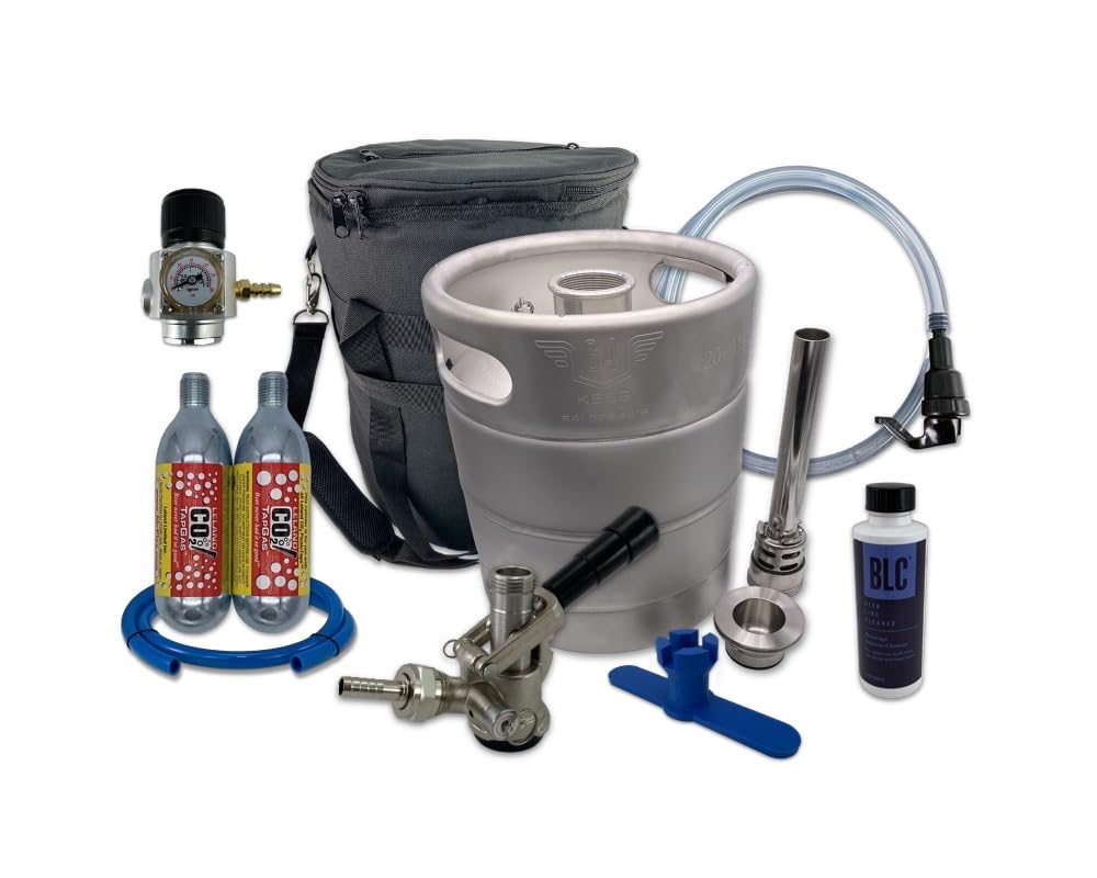 Amazon.com: Coldbreak PourOne Portable Keg, Batch Cocktails, Draft ...