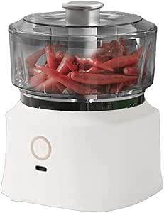 Amazon.co.jp: Electric Onion Chopper, 45W Cordless Multifunctional ...
