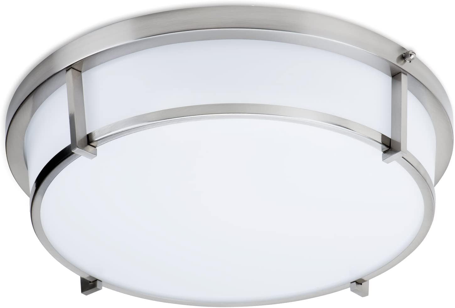 Diodesy 18-Inch LED Ceiling Light Fixture, 25W Flush Mount Ceiling ...