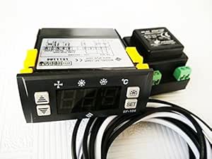 Amazon.com: MXBAOHENG Thermostat Digital Temperature Controller ...