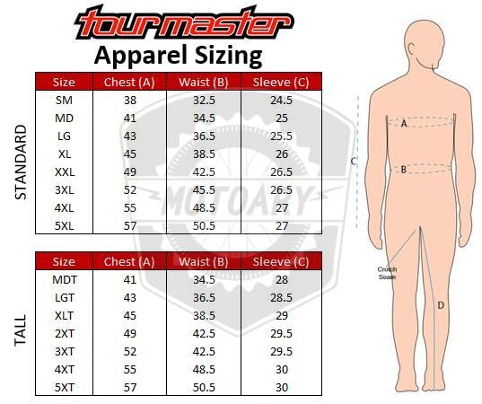 Snapklik.com : TOURMASTER Intake Air 4 Motorcycle Jacket Blk/blk Size:XXL