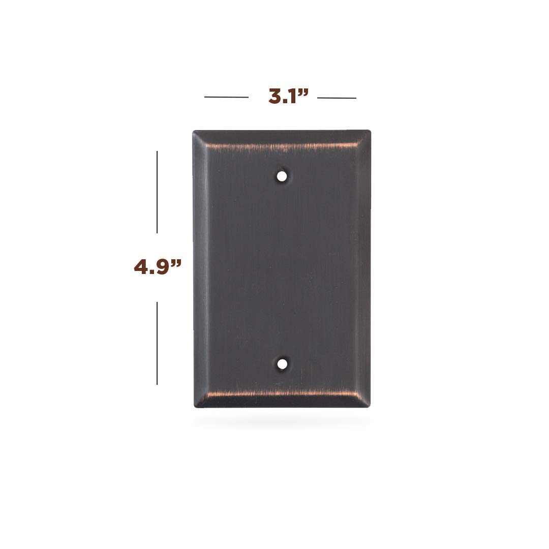 Oil Bronze Light Plate Covers Copper Switch Plates, Wall Plate, Outlet