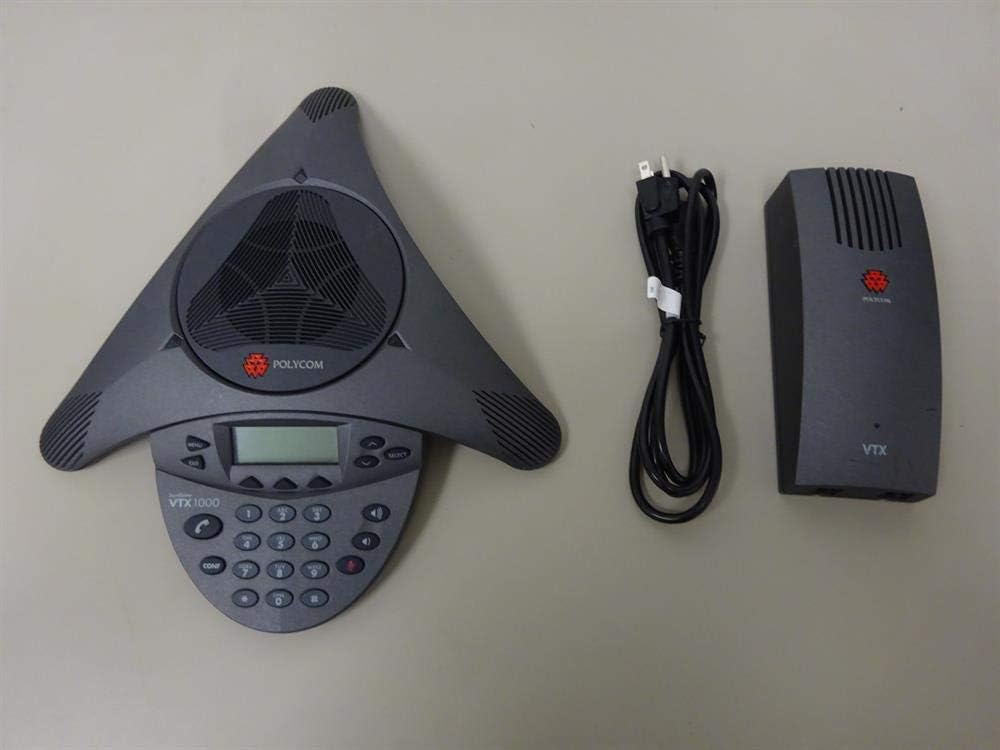 Amazon.com : Polycom SoundStation VTX 1000 2201-07142-001 Conference ...
