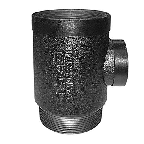 EMCO WHEATON A0079-119 Extractor Tee Fitting, 2" Cage 4" x 4" x 3 ...