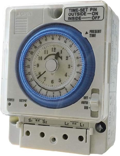 XANHOY Timer Switch 24 Hours 12V DC Programmable Control Interval ...