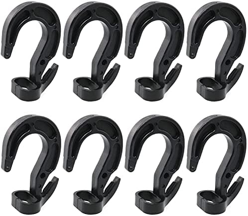 Amazon.com: 8PCS Bungee Shock Cord Hook Rope Terminal Ends Tabbed S ...
