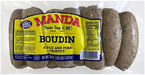 Amazon.com: Manda Fine Meats (Boudin, 2.25lb) 2 Pack