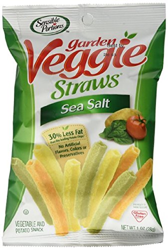 Amazon.com: Sensible Portions Garden Veggie Straws, Sea Salt, 1 oz ...