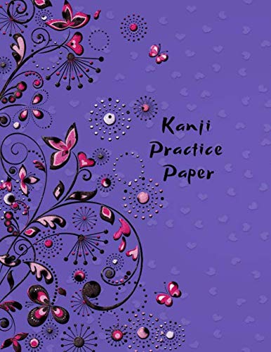 Kanji Practice Paper: Genkouyoushi Japanese Lettering Notebook Workbook ...