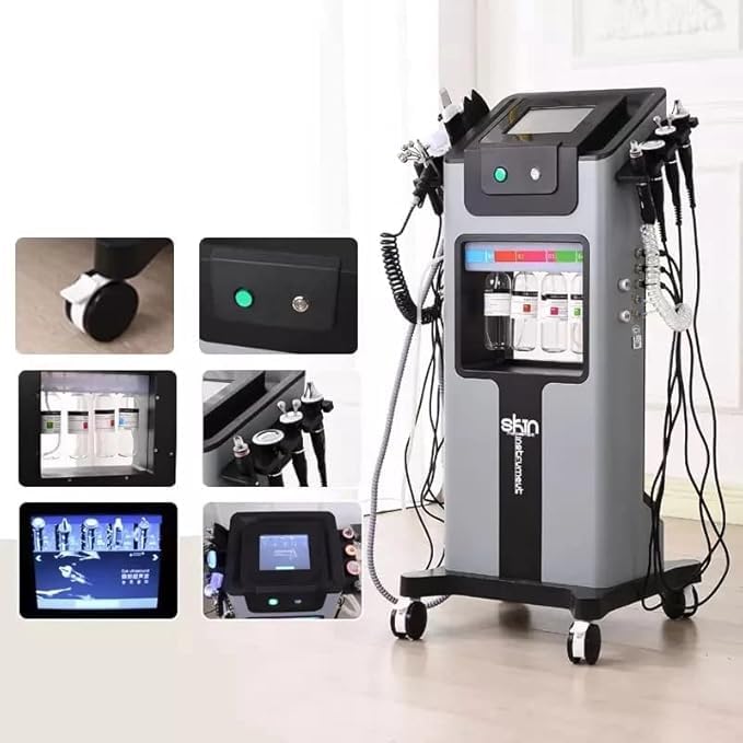 AS Biomeds 10 in 1 Facial Beauty Machine, Professional Hydrogen Oxygen ...