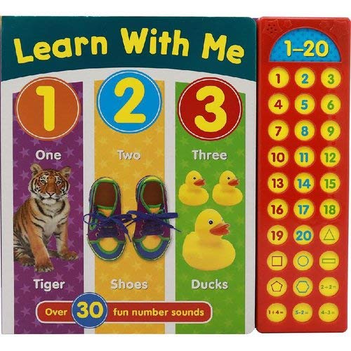 Buy Learn With Me 123 (Push-Pull-Turn and Lift Book) - With First Words ...