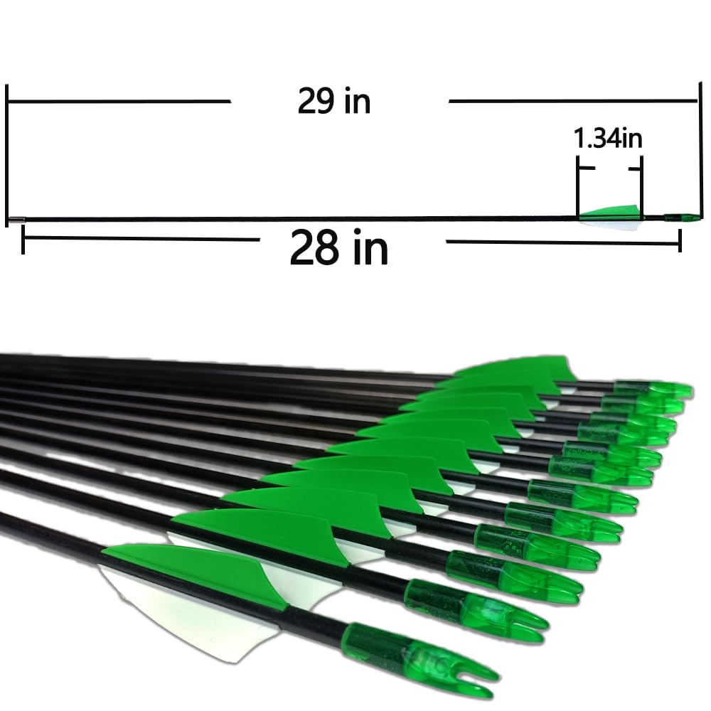 Snapklik.com : E5e10 28" Target Arrows Practice Fiberglass Arrow Kids ...