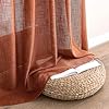 Amazon.com: MIULEE Rust Curtains 84 Inch Length 2 Panels for Bedroom ...
