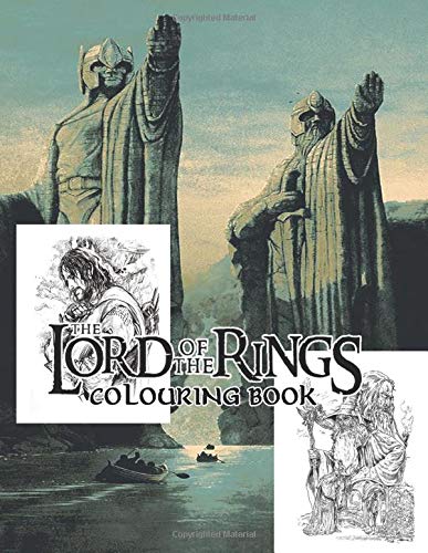 Buy The Lord Of The Rings Colouring Book: LOTR Colouring Book with ...