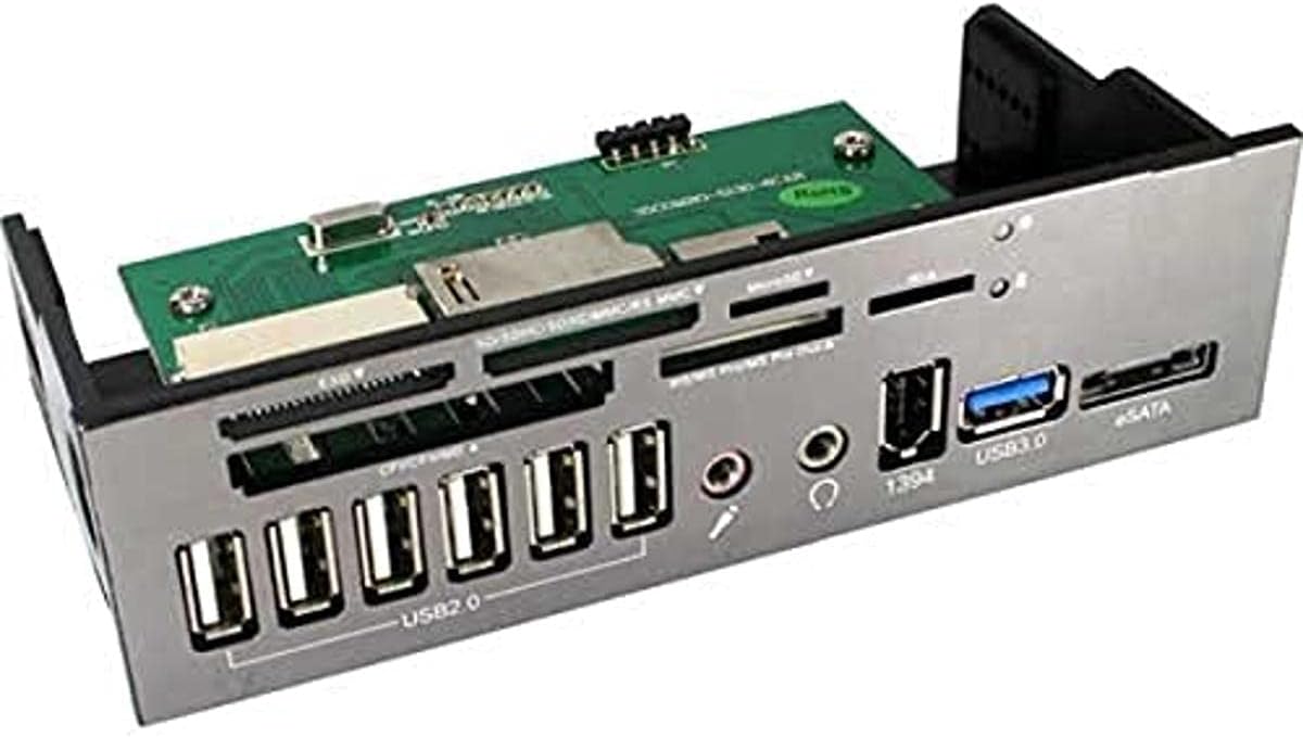 Amazon Inline Front Panel Card Reader 13 3cm 5 25 Inch With Audio amazon-inline-front-panel-card-reader-13-3cm-5-25-inch-with-audio