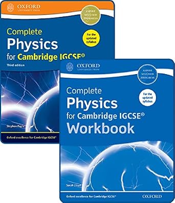 Complete Physics for Cambridge IGCSERG Student Book and Workbook Pack ...
