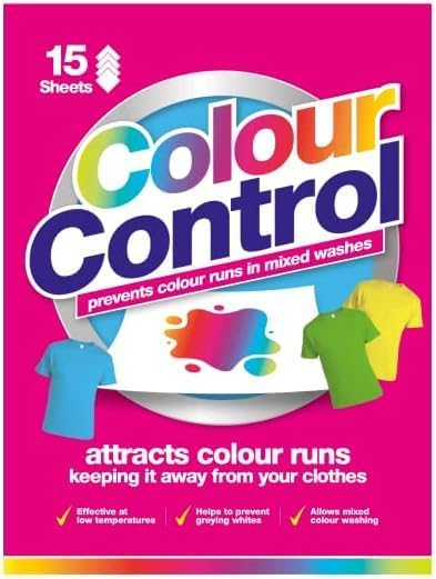 Colour Catcher Laundry Sheets Complete Action Clothes Sheet Dirt ...