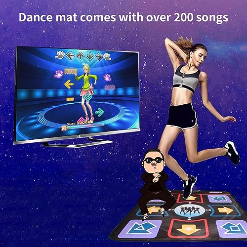 Damcoola TV Retro Game Console with 100+ Games, 200+ Dance Mat Songs ...